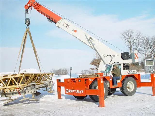 Ideal Crane Rental, Inc. - Shuttlelift Carry Deck Cranes
