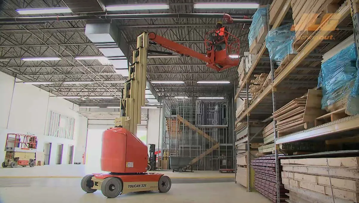 Ideal Crane Rental, Inc. - Mast Boom Lifts